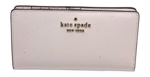 kate spade new york staci large slim bifold wallet in light rose