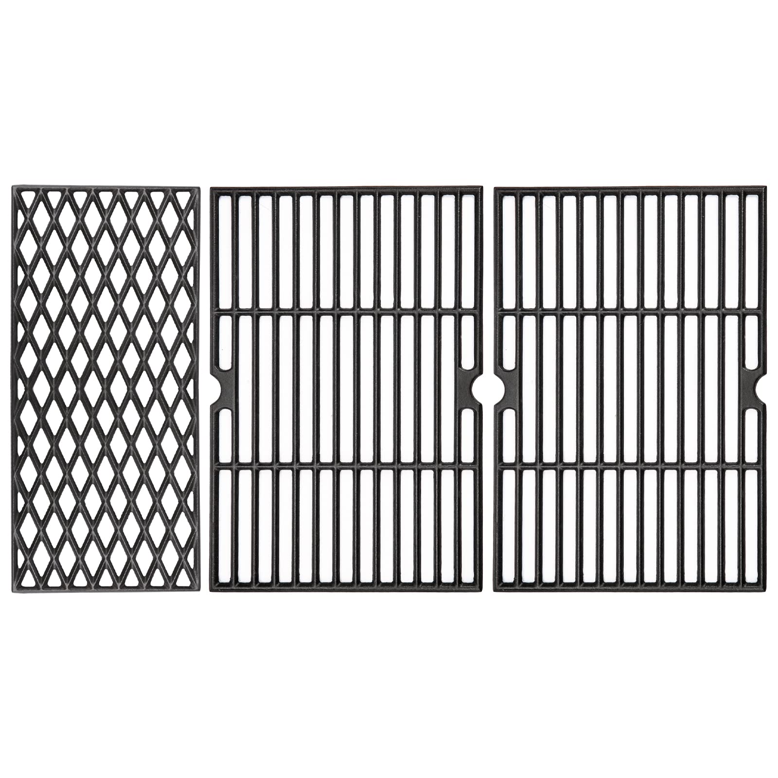 Uniflasy Cast Iron Cooking Grates for Dyna-Glo 5-Burner Gas Grill DGH474CRP DGH474CRP-D DGH483CRP DGH483CRP-D DGH485CRP DGH485CRP-D,70-01-911 Grill Grid Replacement Part for Dyna Glo 5 Burner Grill