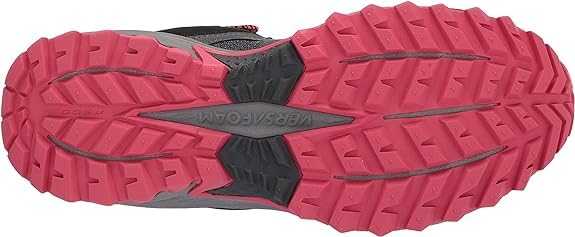 Saucony Women's Excursion TR14 Running Shoe, Charcoal/Coral, 8.5 W US