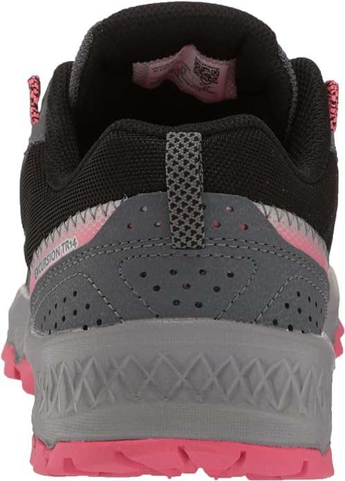 Saucony Women's Excursion TR14 Running Shoe, Charcoal/Coral, 8.5 W US