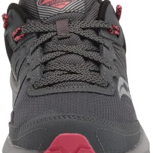 Saucony Women's Excursion TR14 Running Shoe, Charcoal/Coral, 8.5 W US