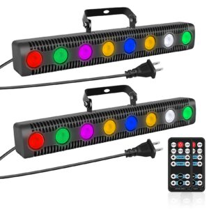 wall washer lights 45w 8 led rgbw dimmable stage lights dmx control dj lights stage lighting - for indoor disco party church birthday bar wedding