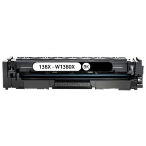 technica brand compatible replacement 138x / w1380x toner cartridge for use in hp laserjet pro 3001, 3001dw, 3001dwe, mfp 3101fdw, mfp 3101fdwe - with new chip