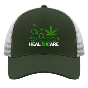 weed cannabis 420 dad hats thc healthcare baseball caps, vintage dad hat for women