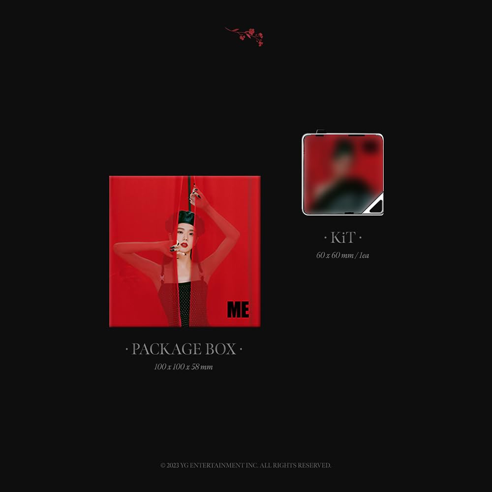 JISOO BLACKPINK - JISOO FIRST SINGLE ALBUM [ME] KIT ALBUM+Pre-Order Benefit