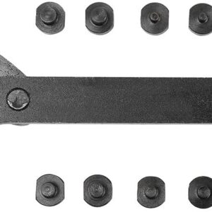 Drake Off Road Adjustable Variable Pin Spanner Wrench with Variable 1-1/4 Inches to 5 Inches Cylinder Spanner Wrench Set - 15Pc 6613