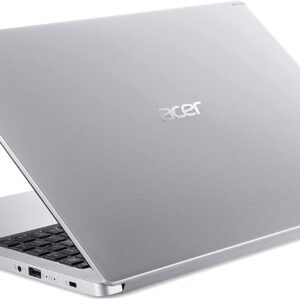 Acer 2023 Newest Aspire 5 15.6 Inch Slim Laptop, AMD Ryzen 5 5500U Hexa-Core Processor, 8GB RAM, 256GB SSD Storage, FHD IPS Display, WiFi 6, Backlit Keyboard, Windows 11 Home, Siver, w/Saz USB Cable