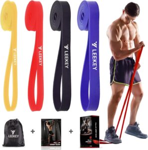 leekey resistance bands, exercise bands pull up assist bands - workout bands set - mobility band powerlifting bands for men and women fitness training, physical therapy,home workouts