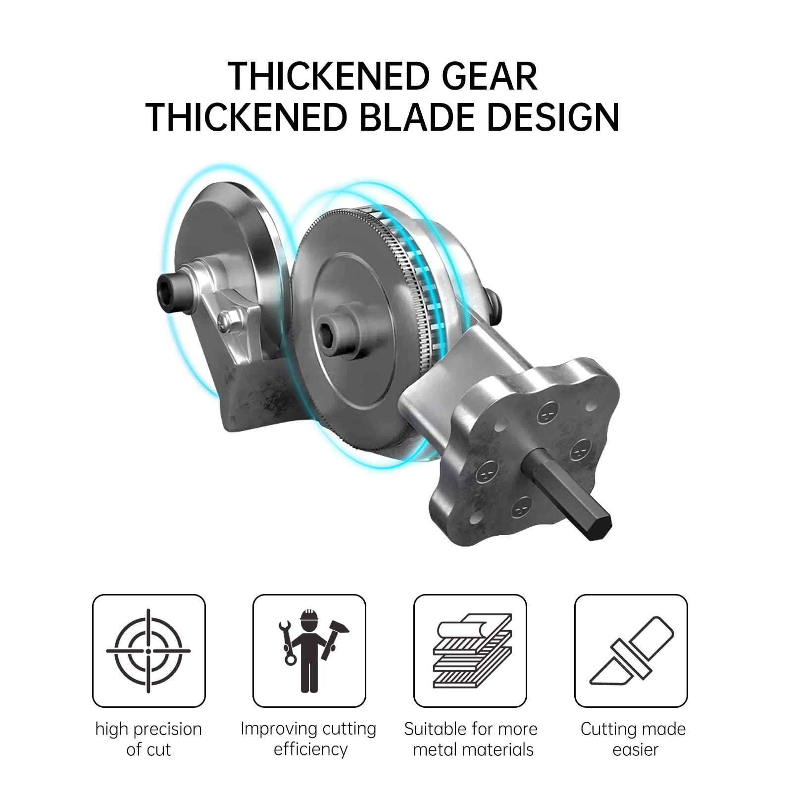 AFISEL Metal Nibbler Drill Attachment - Electric Drill Shears Attachment Cutter Nibbler,Sheet Metal Cutter Tool Adapter Is Fit For Cutting Various Metals Materials Such As Aluminum, Iron.