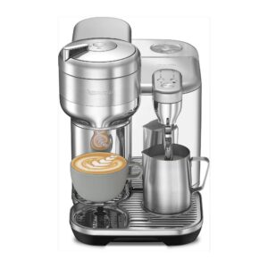 nespresso vertuo creatista coffee and espresso maker by breville, brushed stainless steel