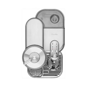 Nespresso Vertuo Creatista Coffee and Espresso Maker by Breville, Brushed Stainless Steel