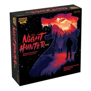 murder mystery party | the night hunter, can you catch the killer before it's too late? murder mystery party game, for ages 14+