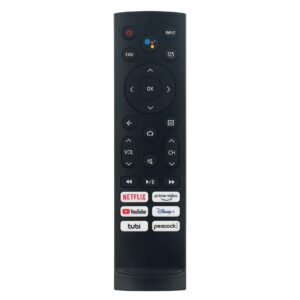 erf3a90 replacement remote control - allimity - fit for hisense android smart tv remote control 75a6h 70a6h 65a6h 55a6h 43a6h ‎50a6h 65u8h 75u8h u8h 55u7g 65u7g 75u7g 55u78g