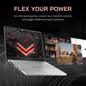 ASUS 2022 ROG Zephyrus G14 14/'' FHD 144Hz Gaming Laptop, AMD Ryzen 7-5800HS, 16GB RAM, 512GB PCIe SSD, Backlit Keyboard, NVIDIA GeForce RTX 3060 6G Graphics, Win 11 Pro, White, 32GB USB Card