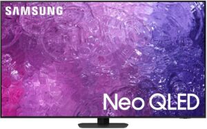 samsung qn55qn90cafxza 55 inch neo qled smart tv with 4k upscaling with an additional 2 year coverage (2023)(used)