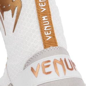 Venum "Elite" Boxing Shoes - White/Gold