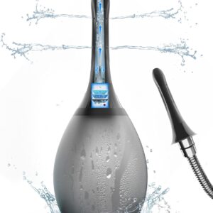 Enema Douche Anti Back-Flow, Amal Douche Connected to Shower Hole,Enema Bulb with 7 Spouts, Reusable Enima Vaginal Cleaner kit for Men Women