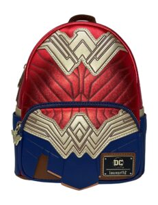 loungefly wonder woman dc comics cosplay womens double strap shoulder bag purse