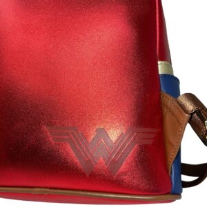 Loungefly Wonder Woman DC Comics Cosplay Womens Double Strap Shoulder Bag Purse