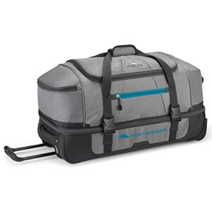 high sierra travel bag, steel grey/mercury, 28 inch