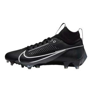 nike vapor edge pro 360 2 men's football cleats black/white-iron grey da5456-010 10