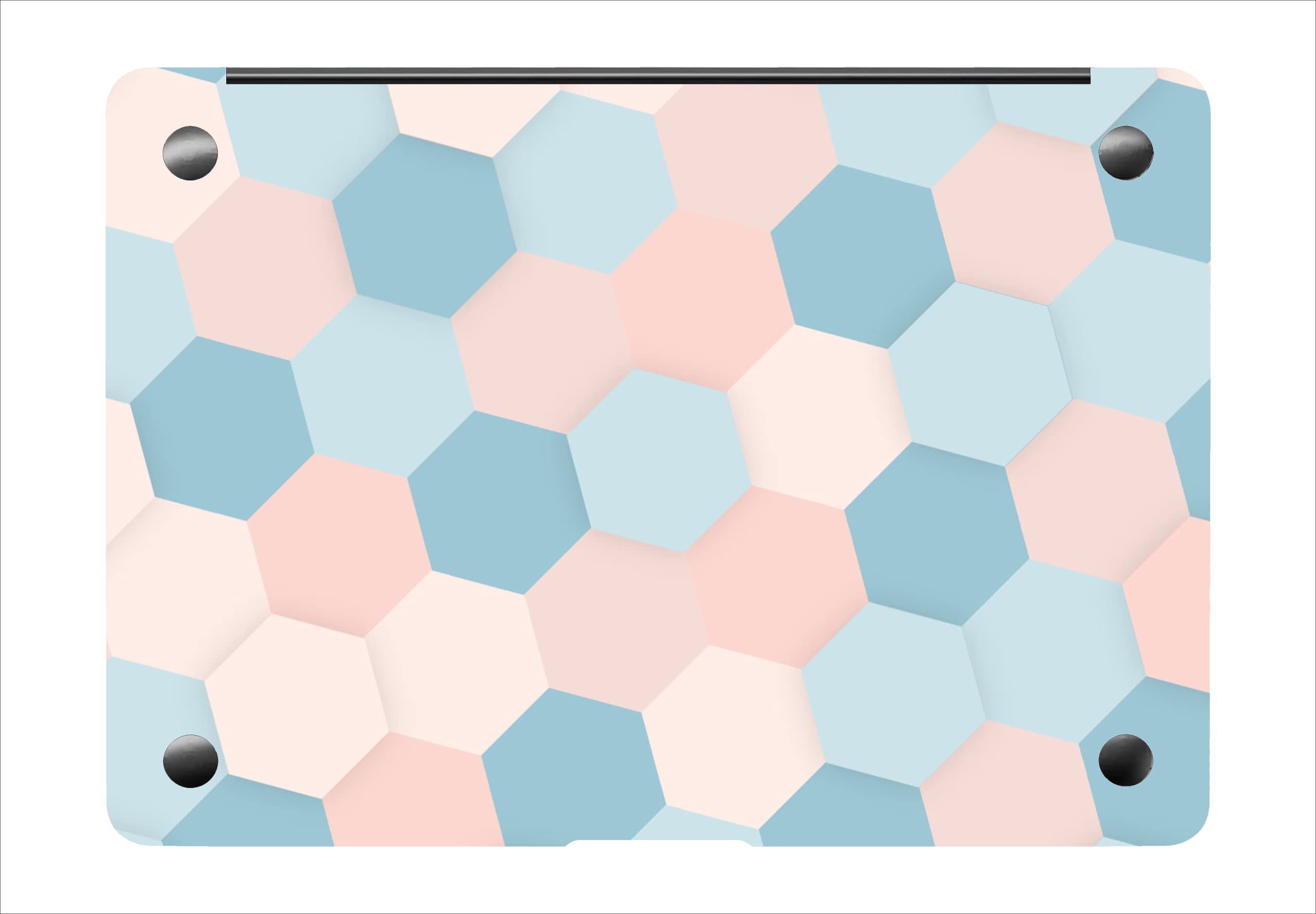 Nekoty Textured Laptop Skins for MacBooks Pro 16" 14" 13" Air 13" 2019-2022 - Honeycomb