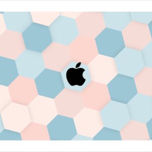 Nekoty Textured Laptop Skins for MacBooks Pro 16" 14" 13" Air 13" 2019-2022 - Honeycomb