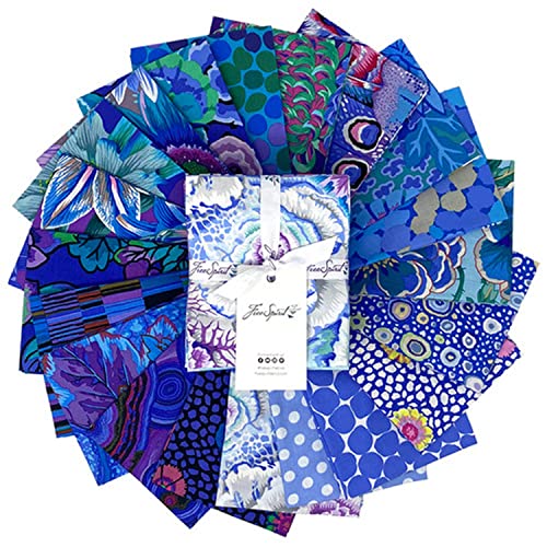 Kaffe Fassett Classics Plus Lake 20 Fat Quarter Bundle for Free Spirit Fabrics