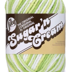 Lily Sugar 'n Cream Yarn - 100% Cotton - Assortment (Forest)