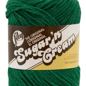 Lily Sugar 'n Cream Yarn - 100% Cotton - Assortment (Forest)