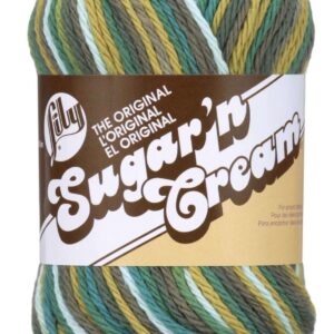 Lily Sugar 'n Cream Yarn - 100% Cotton - Assortment (Forest)