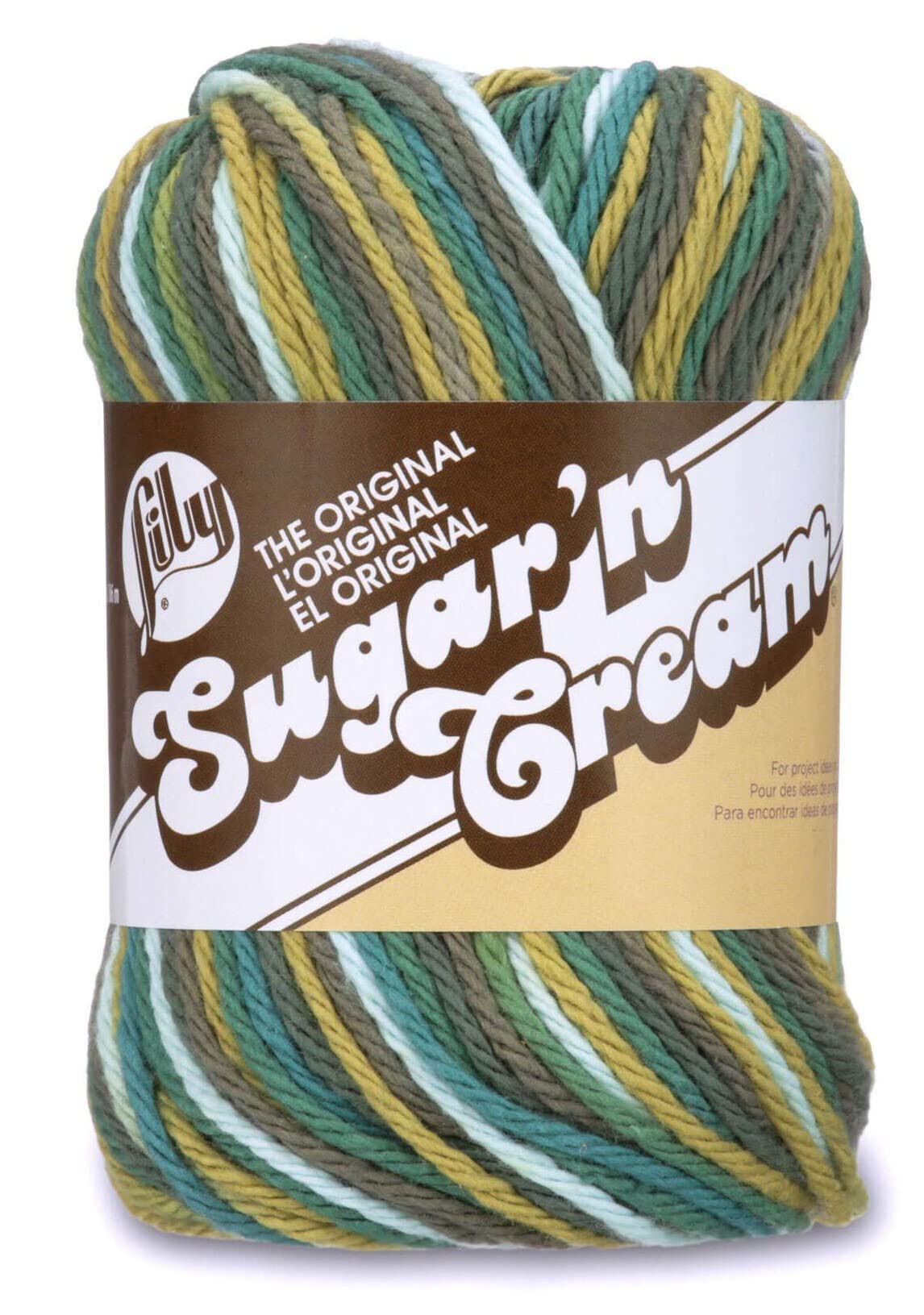 Lily Sugar 'n Cream Yarn - 100% Cotton - Assortment (Forest)