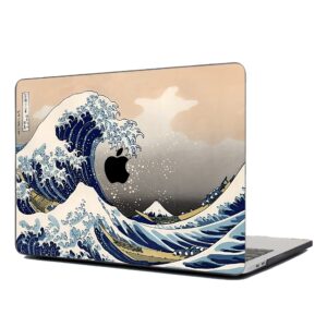 Nekoty Textured Laptop Skins compatible with MacBooks Pro 16" 14" 13" Air 13" 2019-2022 - Great Waves