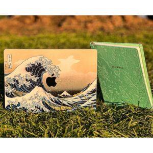 Nekoty Textured Laptop Skins compatible with MacBooks Pro 16" 14" 13" Air 13" 2019-2022 - Great Waves