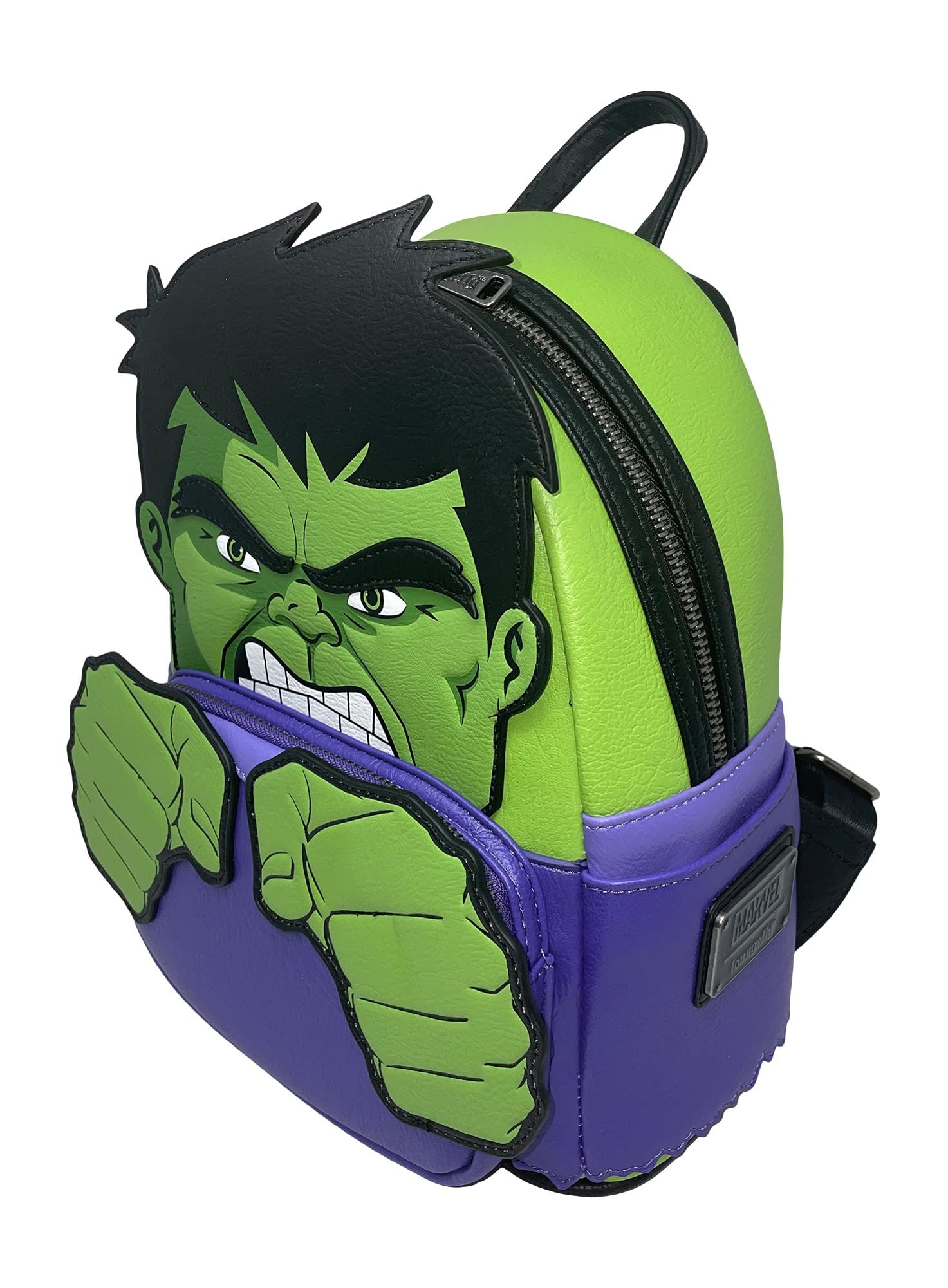 Loungefly The Incredible Hulk Marvel Comics Cosplay Womens Double Strap Shoulder Bag Purse