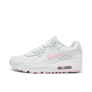 nike big kid's air max 90 ltr white/pink foam-white white (cd6864 121) - 5