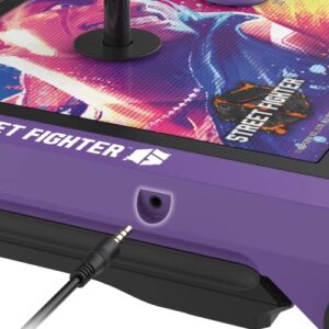 HORI PlayStation 5 Fighting Stick Alpha (Street Fighter 6 Edition) - Tournament Grade Fightstick for PS5, PS4, PC - Officially Licensed by Sony