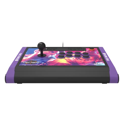 HORI PlayStation 5 Fighting Stick Alpha (Street Fighter 6 Edition) - Tournament Grade Fightstick for PS5, PS4, PC - Officially Licensed by Sony