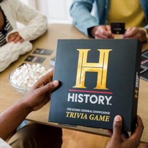 HISTORY Channel Trivia Game - 2000+ Fun General Knowledge Questions for Adults, Family and Teens in The Pursuit of Trivial Knowledge - The Perfect Party Card Game for Board Games Night with your Group