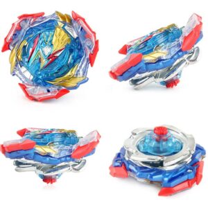 Bay Blades for 8-12 Spark Launcher Play Blade Blades for Boys, Bey Burst Toy Bayblayed Ultimate Valkyrie Battling Tops Bey Battle Burst LR Launcher Set Gaming Top Toys Gift Kids 6-8+