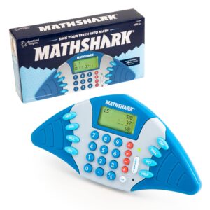 Educational Insights MathShark Digital Math Game, Handheld Electronic Math Learning Game For Kids, Ages 6+