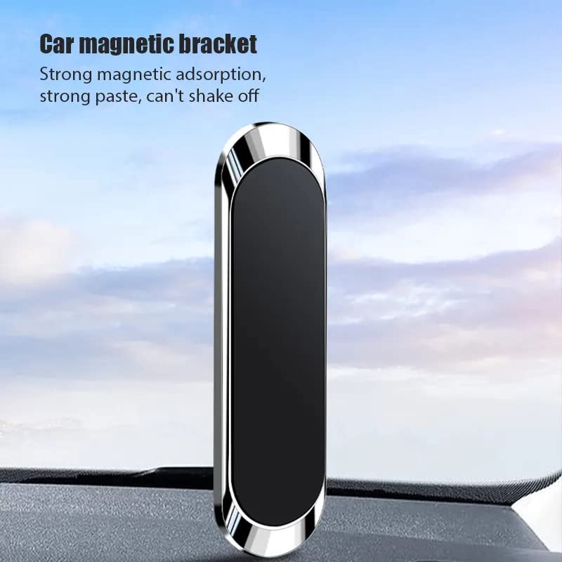 [2Pack] Cellphone Car Holder, Magnetic Phone Holder for Car, iPhone Magnetic car Mount, Samsung Magnetic car Mount, Universal Dashboard car Mount Fits All Smartphones.