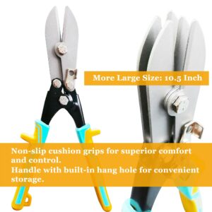 5 Blade Sheet Metal Hand Crimper for Venting Work/Ductwork/HVAC Downspout Stove Pipe, Crimping 20ga Steel and 28ga Stainless Steel