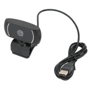 gowenic webcam with microphone,streaming usb computer webcam,plug and play,driver 640x480 autofocus usb webcam,for tv boxes, computers, distance education (c200 black inner mark