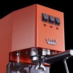 Gaggia RI9380/53 Classic Evo Pro Espresso Machine, Lobster Red, Small