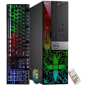 dell optiplex 7040 small form factor rgb desktop pc, intel quad core i5-6500 up to 3.6ghz, 16g ddr4, 512g ssd, windows 10 pro 64 bit-multi-language (renewed)