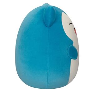 Squishmallows Pokemon Snorlax Plush Toy, 25 cm, Add Snorlax to Your Squad, Ultra-Soft Plush Stuffed Animal, Official Jazwares Plush Toy