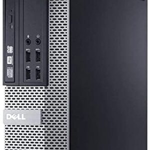 Dell Optiplex 9020 Small Desktop Computer (SFF) | Quad Core Intel i5 (3.20GHz) | 16GB DDR3 RAM | 512GB SSD Solid State | Windows 10 Pro | 24in Monitor | RGB Mouse + Keyboard, Black (Renewed)