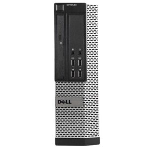 Dell Optiplex 9020 Small Desktop Computer (SFF) | Quad Core Intel i5 (3.20GHz) | 16GB DDR3 RAM | 512GB SSD Solid State | Windows 10 Pro | 24in Monitor | RGB Mouse + Keyboard, Black (Renewed)