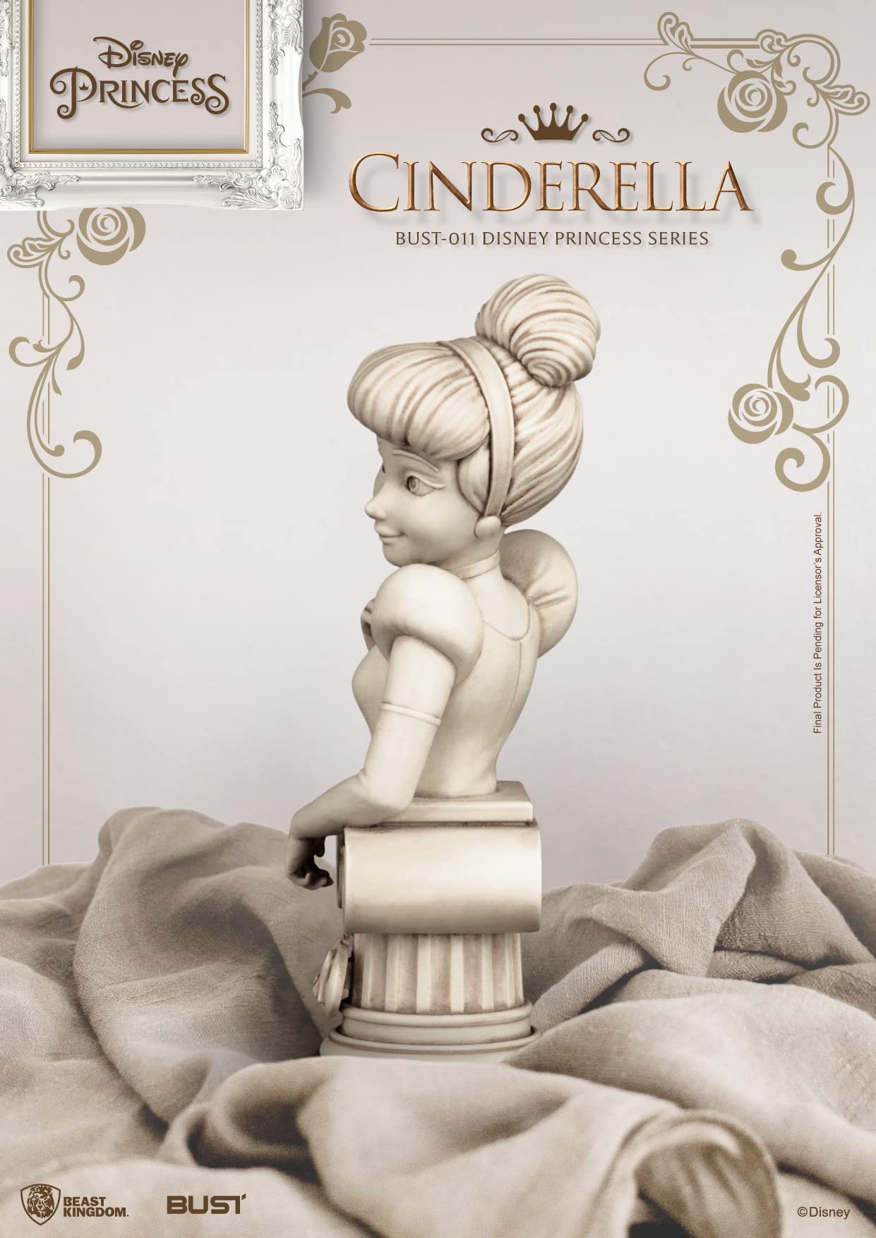 Disney Princess Series: Cinderella BUST-011 Statue